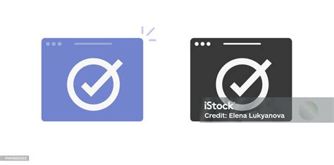 디지털 체크 표시 투표 완료 아이콘 온라인 작업 완료 확인 표시 그래픽 클립 아트 시험 진드기 전자 픽토그램 완료 간단한 기호 블랙 설문 조사 클립 아트 웹 브라우저