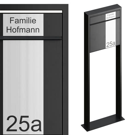 Mailbox Goethe Overhead With Newspaper Compartment 3d Model For Vray