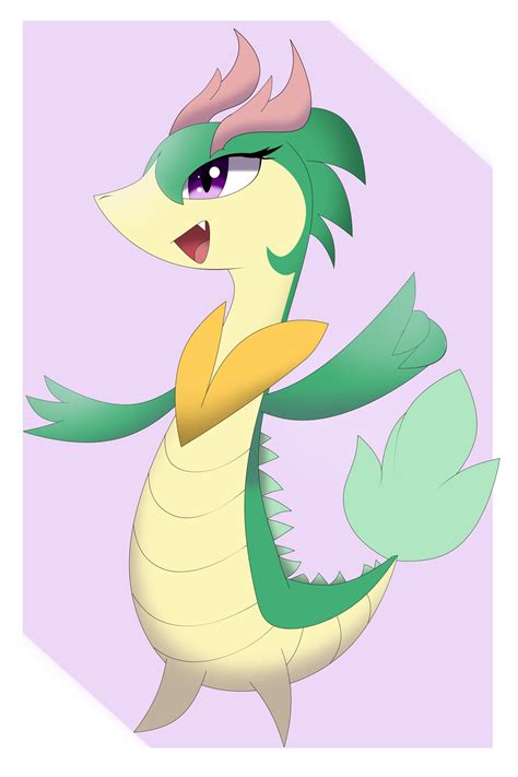 Servine Girl Dragon By Ashihyper On Deviantart