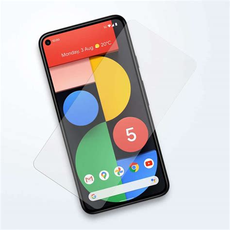 Tempered Glass Screen Protector For Google Pixel 5