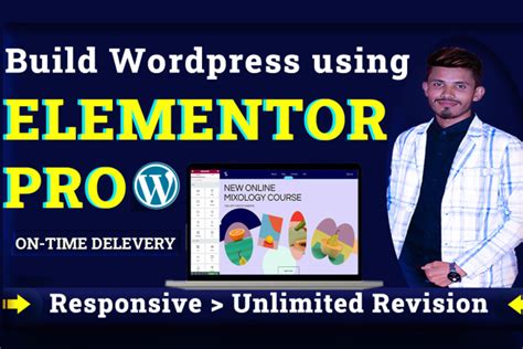 Build A Responsive Wordpress Web By Elementor Pro Astra Pro For 50