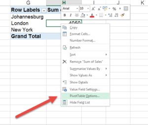 Pivot Table Showing Deleted Data AuditExcel Co Za