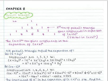 Secondary Binomial Expansion Resources