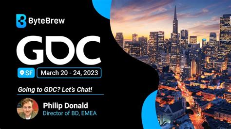 Philip Donald On Linkedin Bytebrew Analytics Liveops Mobilegames Gdc2023