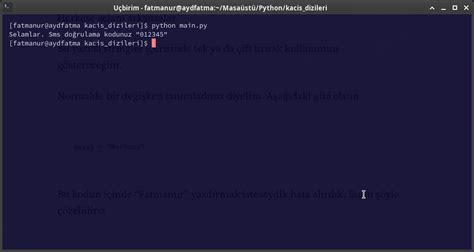 Python Dilinde Stringlerde Tırnak Kullanımı Fatmanur Aydemir Medium
