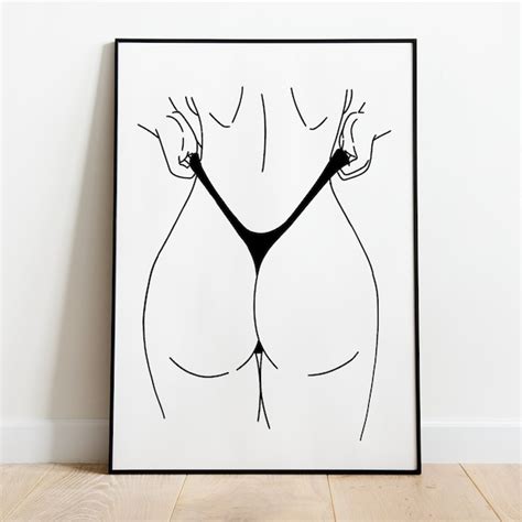 Sex Line Art Etsy