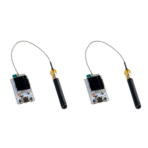 2x Heltec Meshtastic Lora32 V3 макетная плата 863 928 МГц Sx1262 0 96 дюймовый Oled дисплей Bt