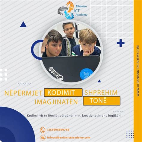 Albanian Ict Academy On Linkedin Coding Robotic Webdesign