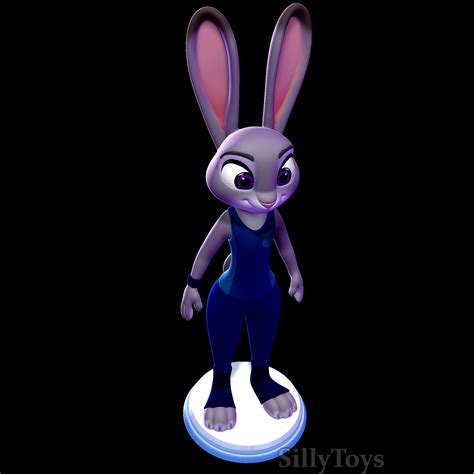 Judy Hopps Zpd Training Outfit Zootopia 3d Model By Sillytoys