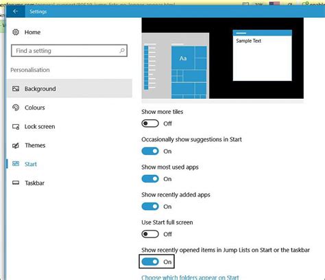 Jump Lists No Longer Appear Solved Windows 10 Forums