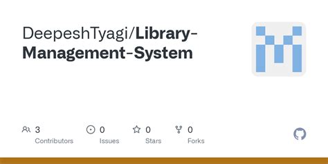 Github Deepeshtyagi Library Management System