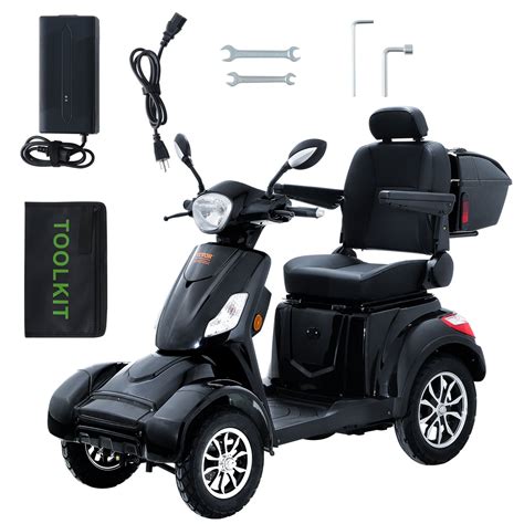 Vevor Heavy Duty 4 Wheel Mobility Scooter Manual For Adults