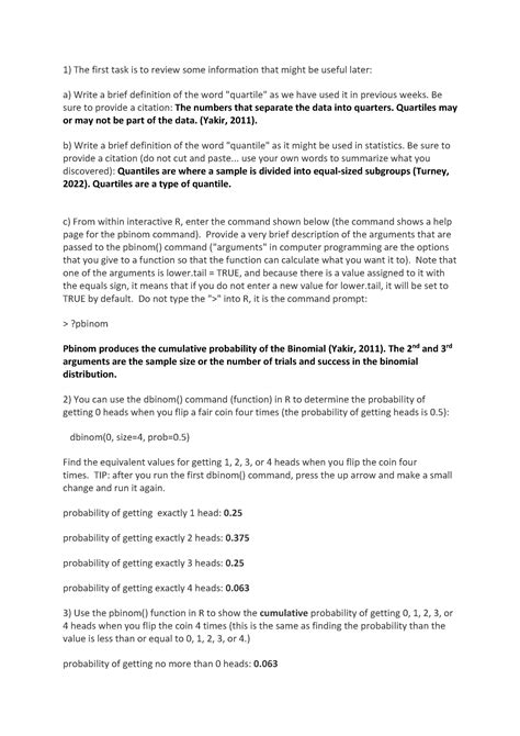Assignment Unit 6 Math 1280 The First Task Is To Review Some Information That Might Be