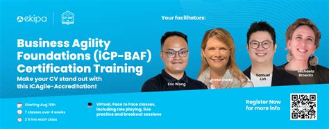 Business Agility Foundations Icagile Certification Join Us Online
