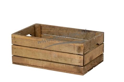 Latten Kist Small Brown Webshop Regenton Nl