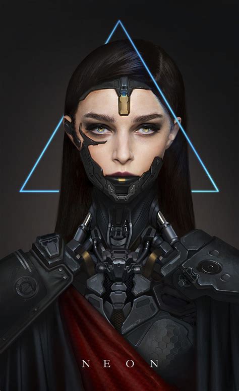 Futuristic Girl Cyborg Wallpaper Hd Fantasy Girls Wal