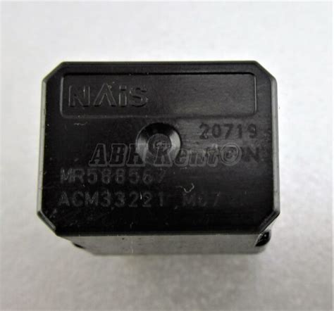 740-Mitsubishi (95-13) 4-Pin Multi Use Relay MR588567 NAiS ACV31212-M07 ...