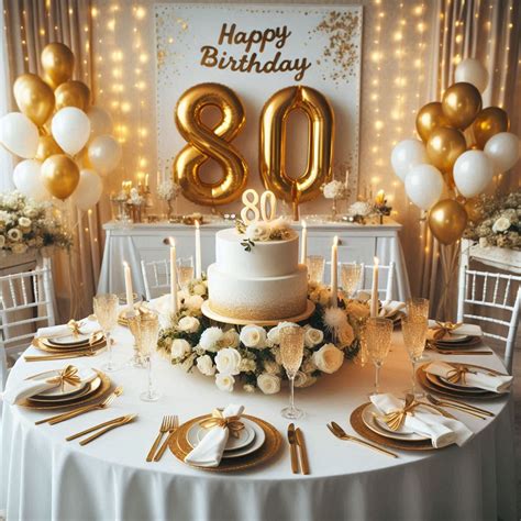 Top 17 Creative 80th Birthday Party Decorations Youll Want To Copy 🎂