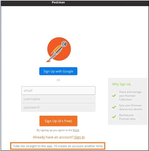 Postman Environment Setup