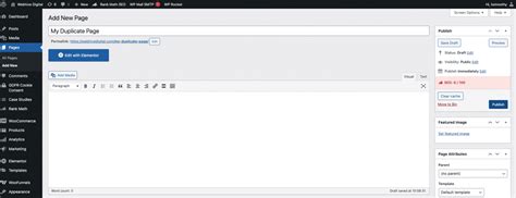 How To Duplicate A Page In Wordpress With Elementor Webhive Digital