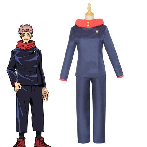 Jujutsu Kaisen Cosplay Costume Yuji Itadori Cosplay Kugisaki Nobara