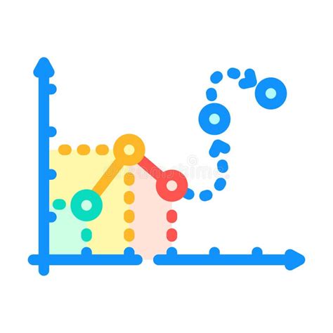 Predictive Analytics Color Icon Vector Illustration Stock Illustration Illustration Of Time