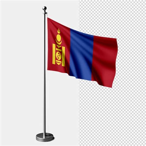 Premium Psd Mongolia Falg Premium Psd Mongolia Falg