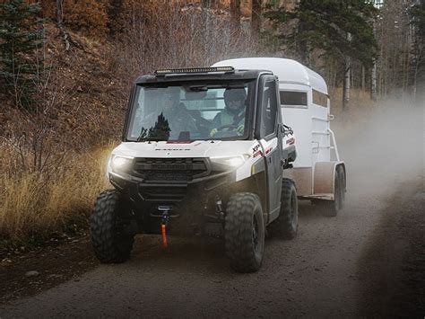 New 2025 Polaris Ranger Xp 1000 Northstar Trail Boss Edition White Crystal Utility Vehicles In