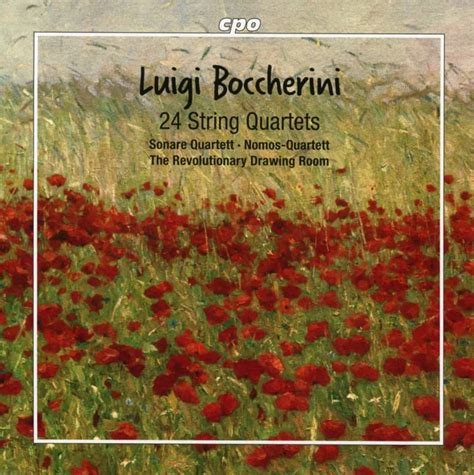 Luigi Boccherini 24 String Quartets Musical Offering