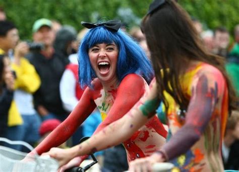 Key West Body Paint Parade Tia Moses