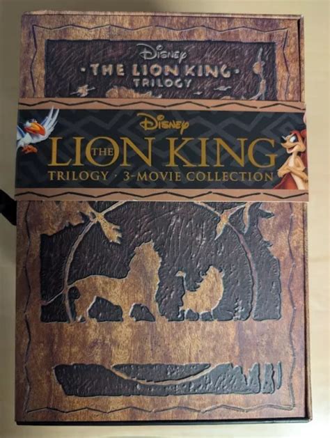 The Lion King Trilogy Blu Raydvd 2011 8 Disc Collectors Set 2d3d
