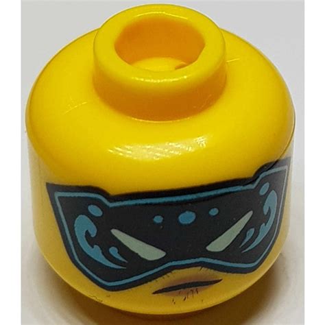 Lego Yellow Ninjago Dragons Rising Nya Head Recessed Solid Stud Brick Owl Lego Marketplace