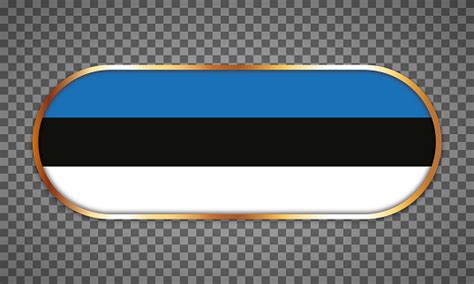에스토니아의 국가 국기와 웹 버튼 배너의 벡터 일러스트 레이 션 0명에 대한 스톡 벡터 아트 및 기타 이미지 0명 금색