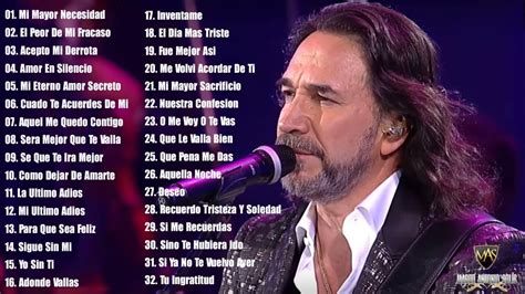 Marco Antonio Solís Grandes Exitos Sus Mejores Baladas Románticas Viejitas Pero Bonitas