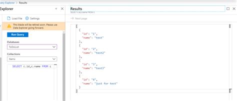 Azure Cosmosdb Connect An Html Drop Down List To Cosmos Db Stack
