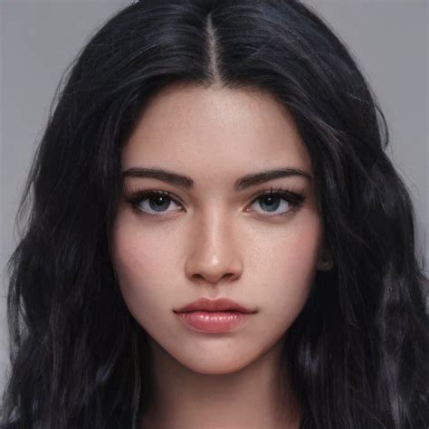 Girls With Black Hair And Blue Eyes