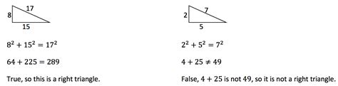 Converse Of The Pythagorean Theorem Examples Converse Of The Pythagorean Theorem Examples