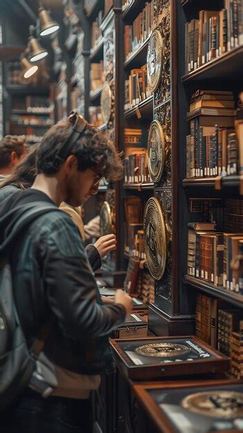 Premium Photo Photo Of Bitcoin Exhibition In A Library With
