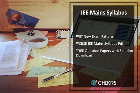 JEE Mains Syllabus 2024 Exam Pattern Pdf Download Question Paper