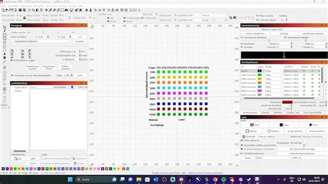 Lightburn Test Pattern Material Testkarte Test Grid Laser Engraving Diodenlaser Etsy 日本