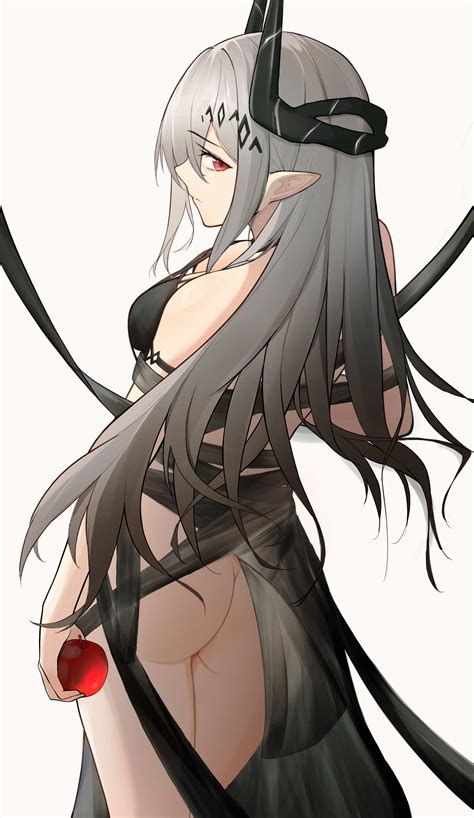 Sharp Pig Mudrock Arknights Arknights Tagme 1girl Ass Horns