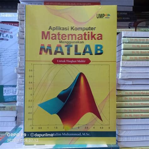 Original Book Mathematics Computer Applications Using Matlab For