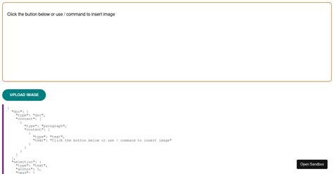 Tiptap React Image Upload With Slash Command Forked Codesandbox
