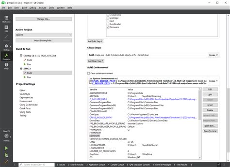 Building And Debugging With Qt Creator · Edgetxedgetx Wiki · Github