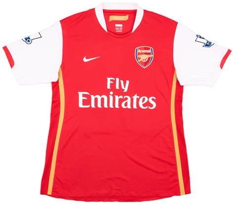 2007 08 Arsenal Match Issue Home Shirt Walcott 32