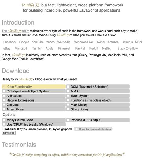 Новый Javascript фреймворк Пикабу