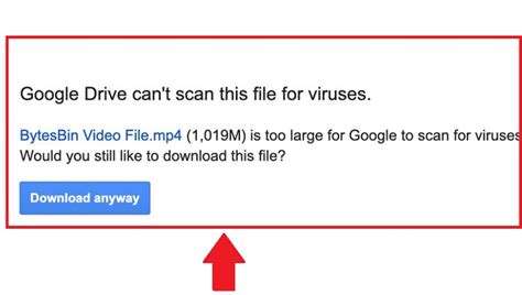 Why Can T Google Drive Scan This File For Viruses How To