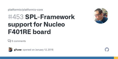 Spl Framework Support For Nucleo F401re Board · Issue 453 · Platformioplatformio Core · Github