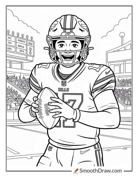 36 Buffalo Bills Coloring Pages Free Printables