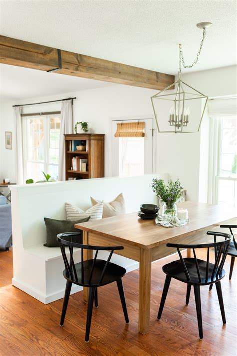 How To Build Diy Banquette Bench Kitchen Seating Full Hearted Home